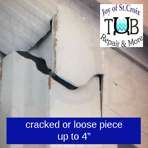 Cracked Vinyl Window Frame Repair | Joy of St Croix