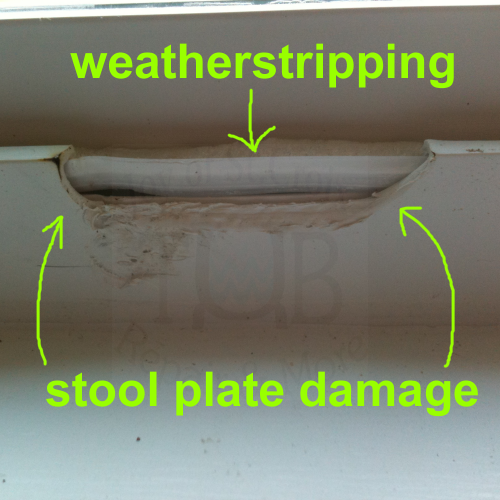 weatherstrip repair | Joy of St Croix - Tub Repair & More