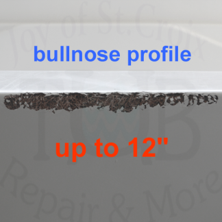Void Bullnose Profile | Joy of St Croix - Tub Repair & More